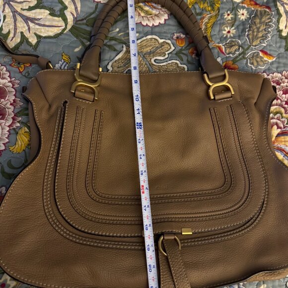 Chloe | Bags | Chloe Marcie Medium Hand Bag Nut Brown | Poshmark